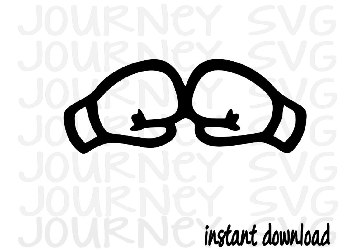 Boxing Gloves SVG - Etsy