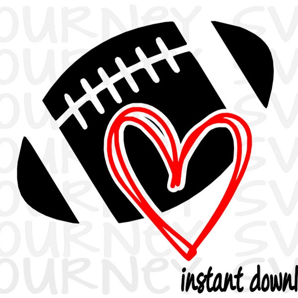 Football Thread Svg - Etsy