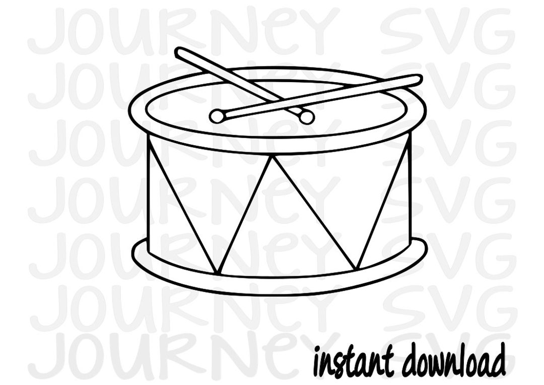 Drum SVG File, Music Svg, Musical Instrument Svg - Etsy