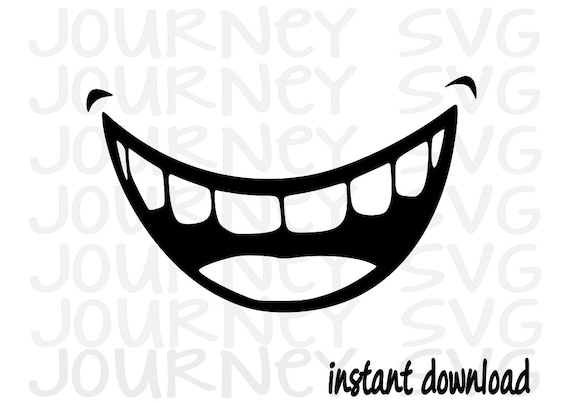 Smile SVG Happy Face SVG | Etsy