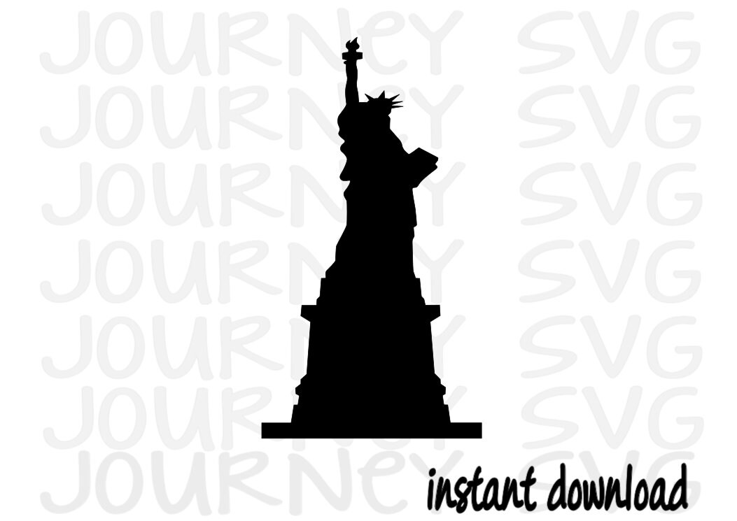 Statue of Liberty SVG USA SVG File America Svg United - Etsy