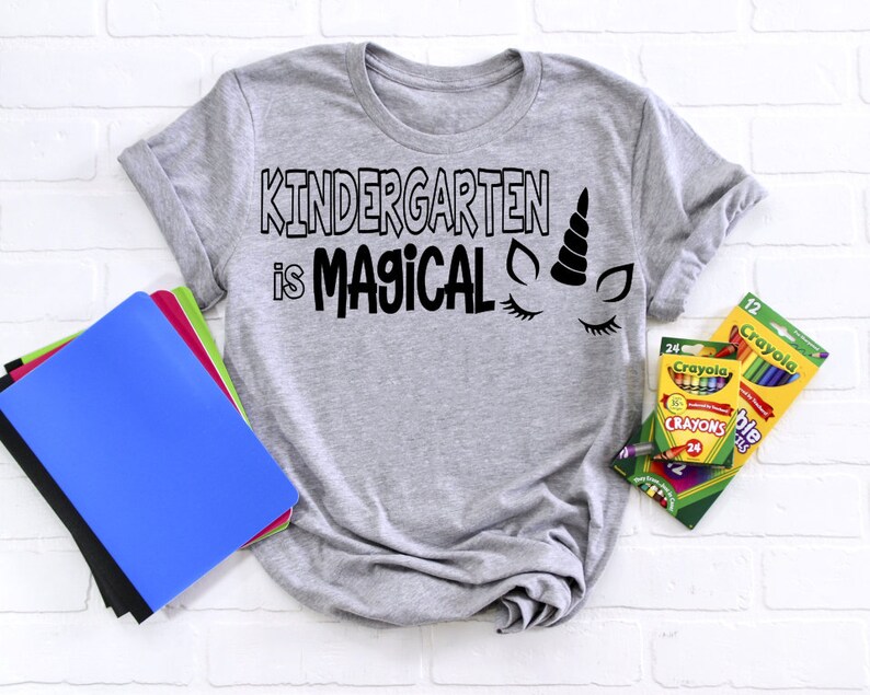 Kindergarten is Magical SVG File, Teacher Svg, School SVG, Summer Break ...