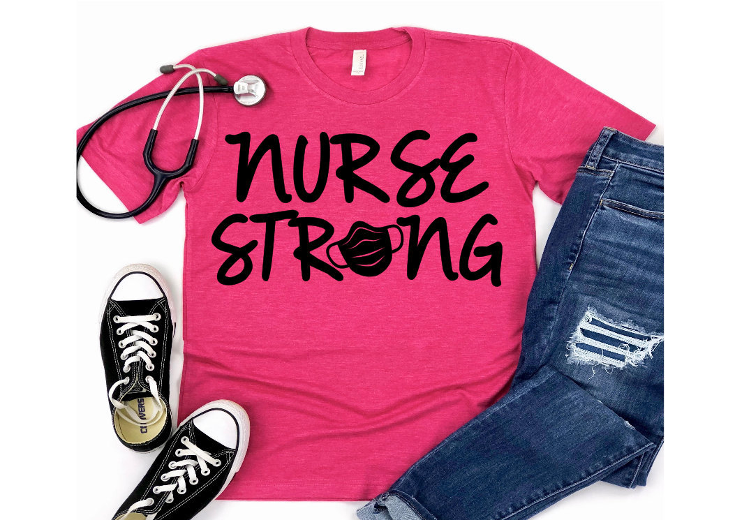Nurse Strong SVG, CNA SVG File, Nurse Svg, Nurse Gift Svg, Gift for Her ...