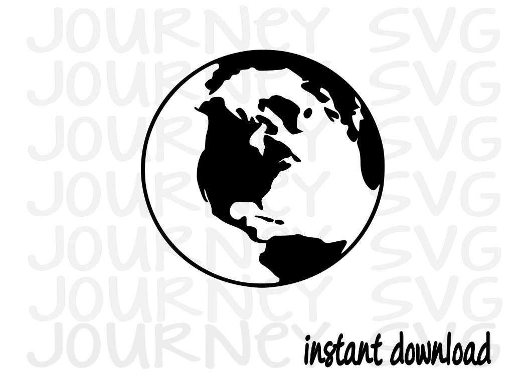 Globe SVG World SVG | Etsy