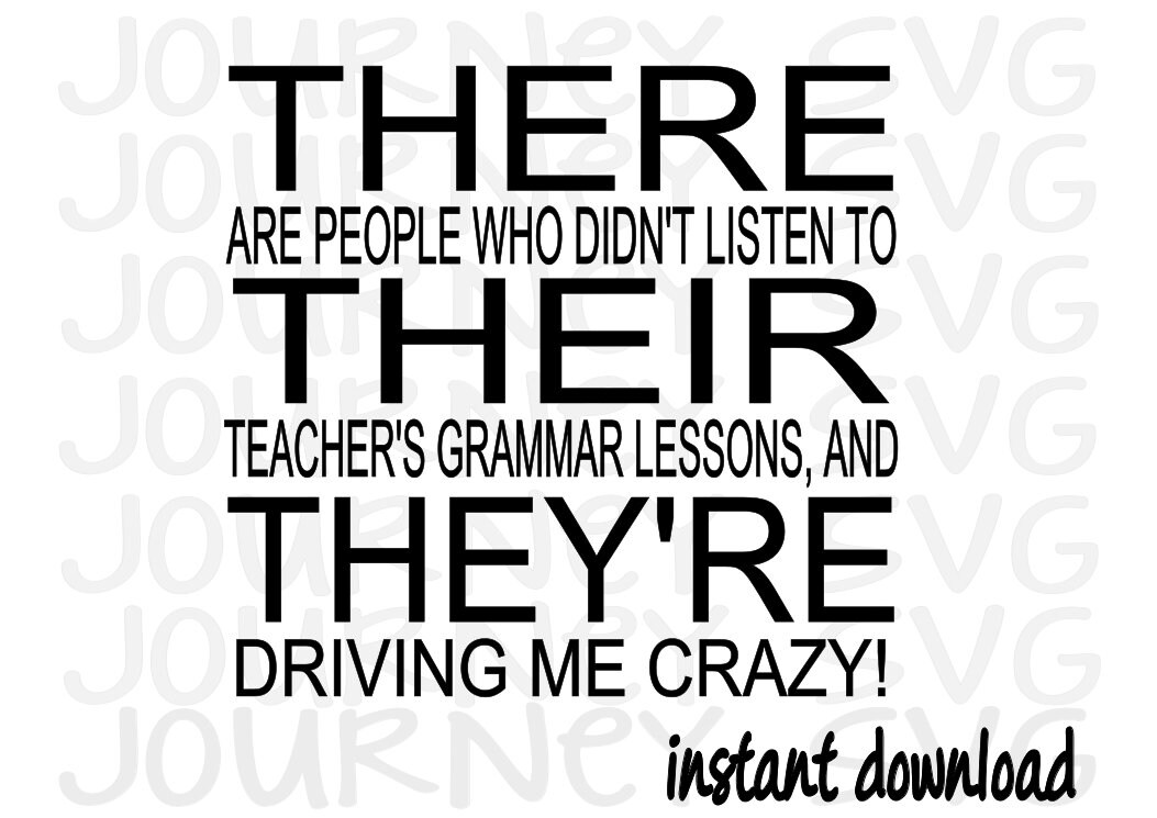Grammar Lesson SVG Grammar SVG English SVG Teacher Svg - Etsy