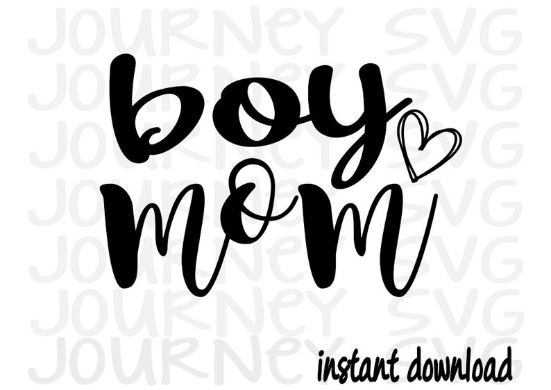Boy Mom SVG, Mom SVG, Mother SVG - Etsy