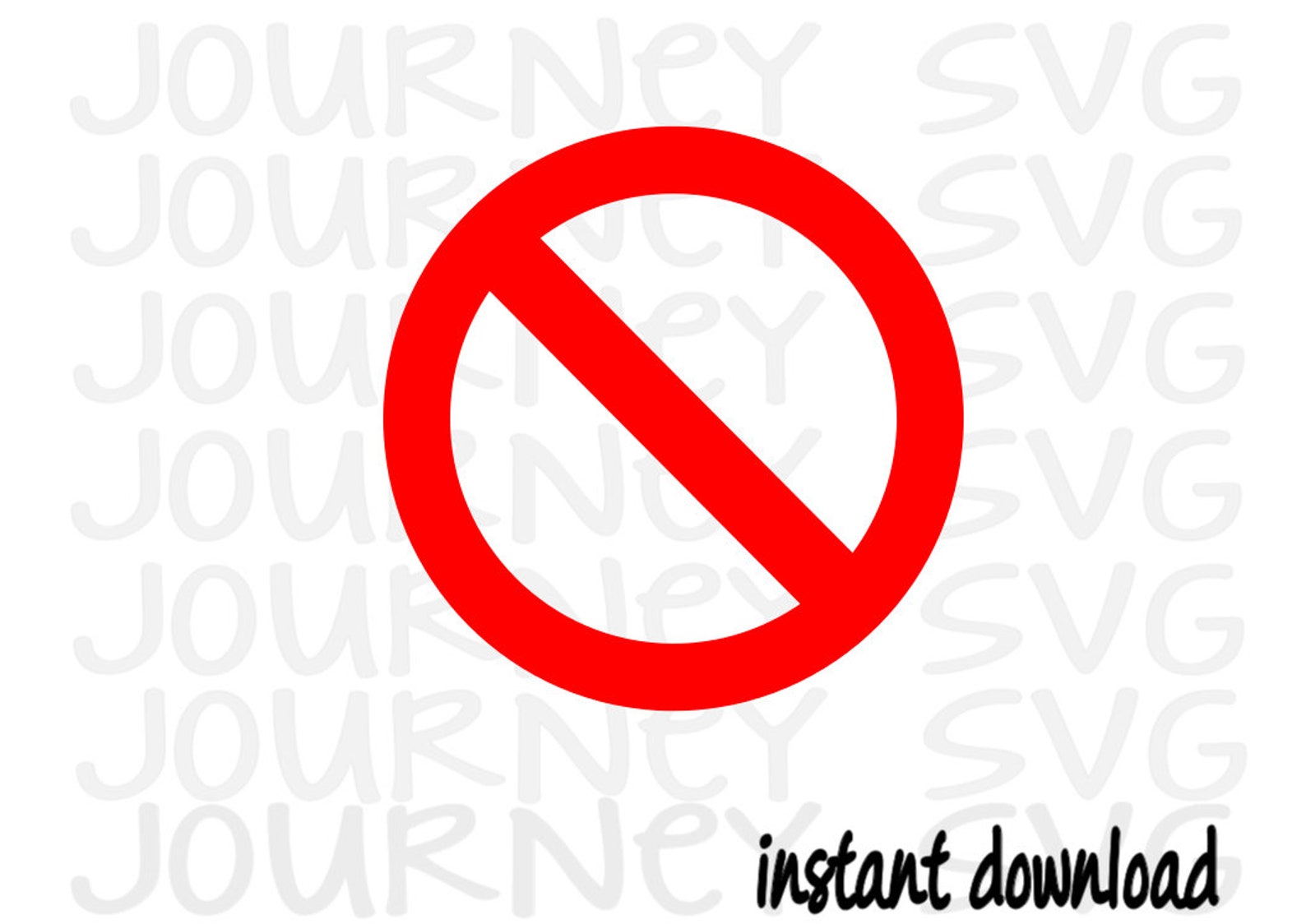 Don't Sign SVG Do Not Symbol Do Not Logo No SVG - Etsy