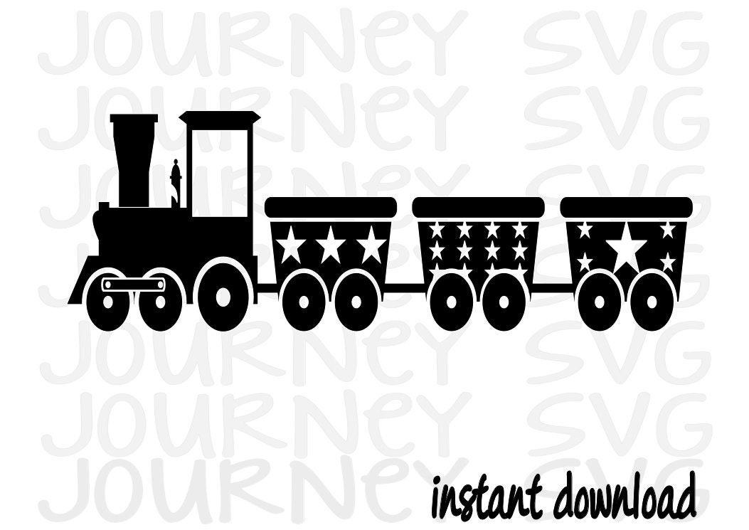 Train SVG - Etsy