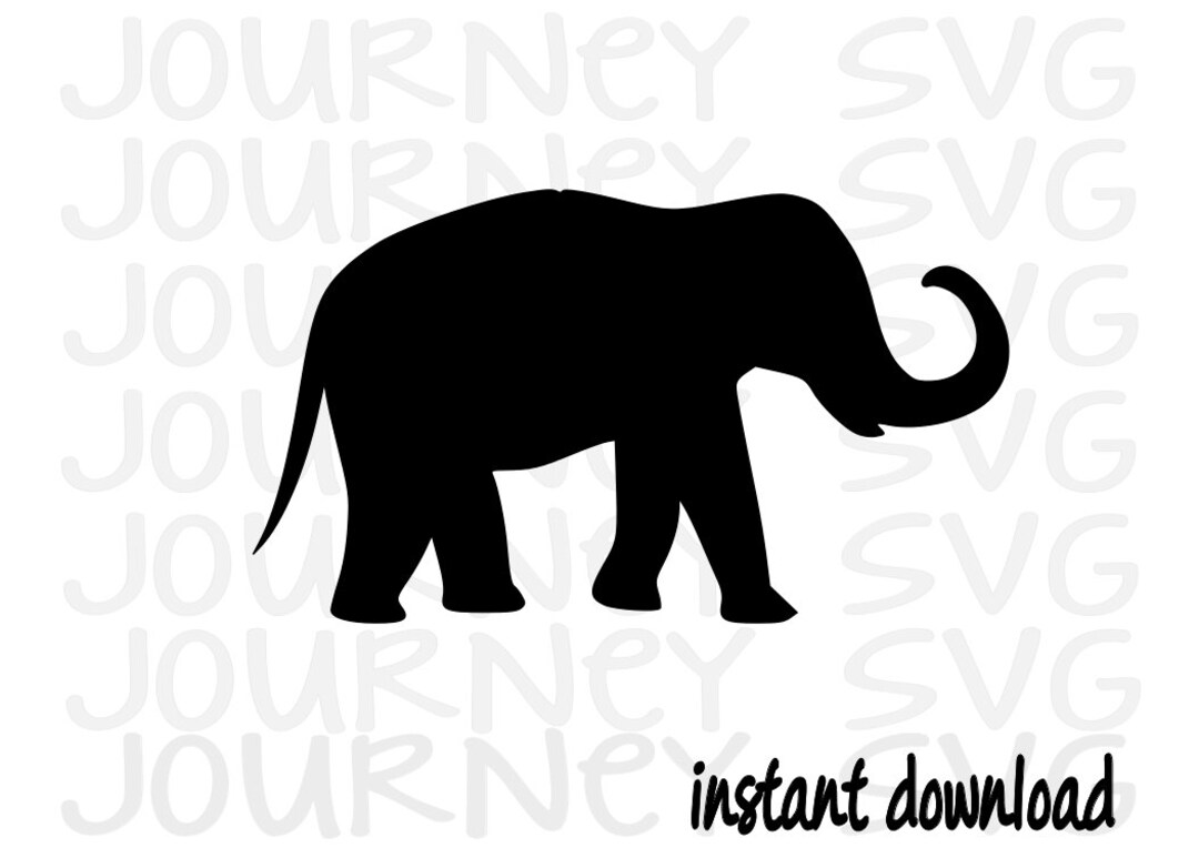 Elephant SVG, Animal SVG - Etsy