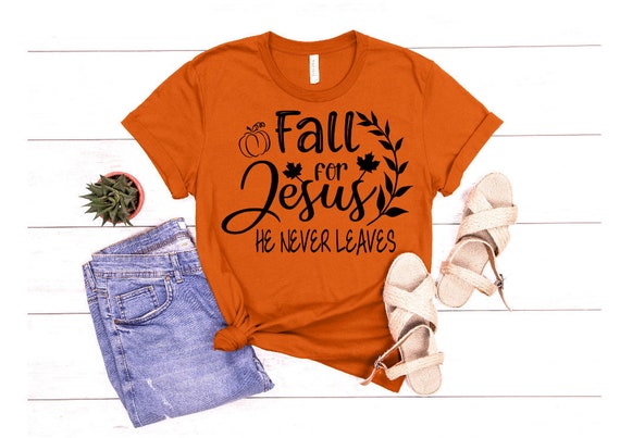 Fall for Jesus SVG Fall SVG Autumn SVG Thanksgiving Svg | Etsy
