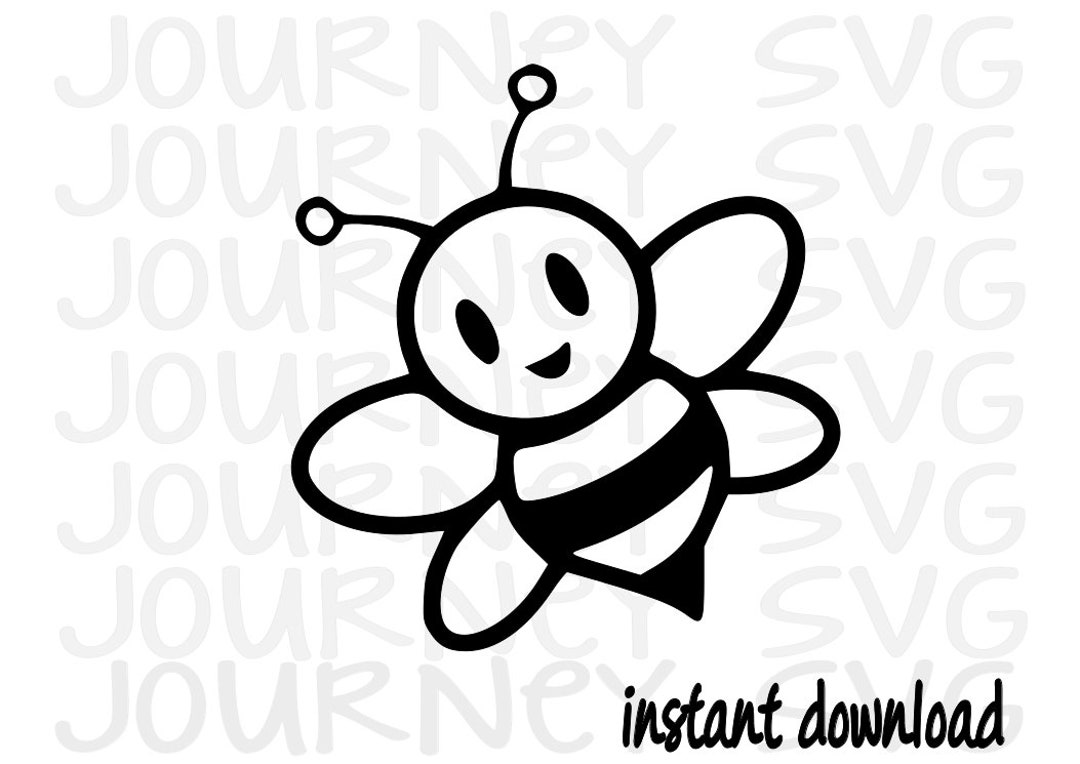 Bee SVG File, Bumble Bee Svg, Spring Svg - Etsy