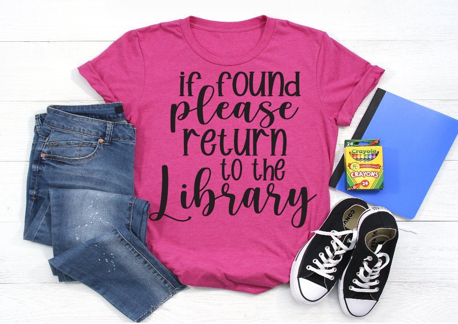 If Found Please Return to the Library SVG Librarian SVG File | Etsy