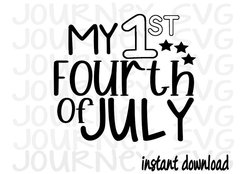 My First Fourth of July SVG File, America Svg, July 4th Svg ...