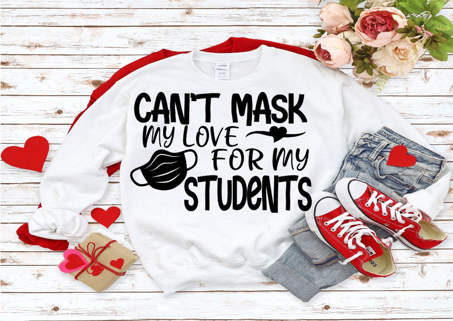 Can't Mask My Love for My Students SVG, Teacher SVG, Virtual Teacher ...