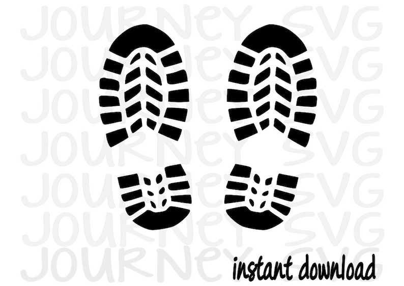 Footprint SVG - Etsy