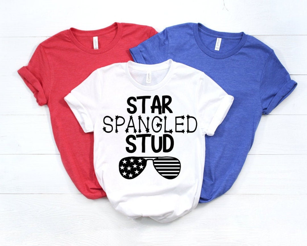 Star Spangled Stud SVG File, America Svg, Merica Svg, July 4th Svg ...