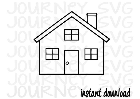 House SVG - Etsy