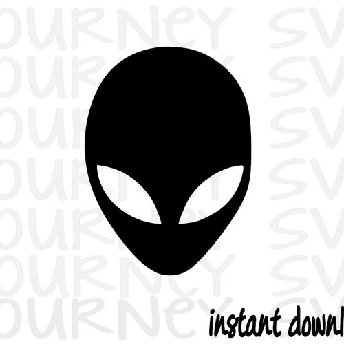 ALIEN Svg Cut File Clipart Downloads Aliens Svg Dxf Pdf - Etsy