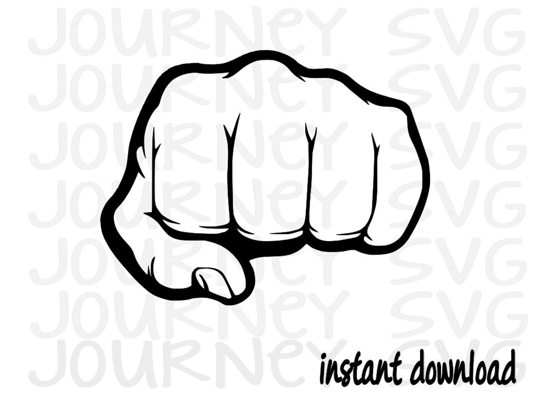 Fist SVG - Etsy