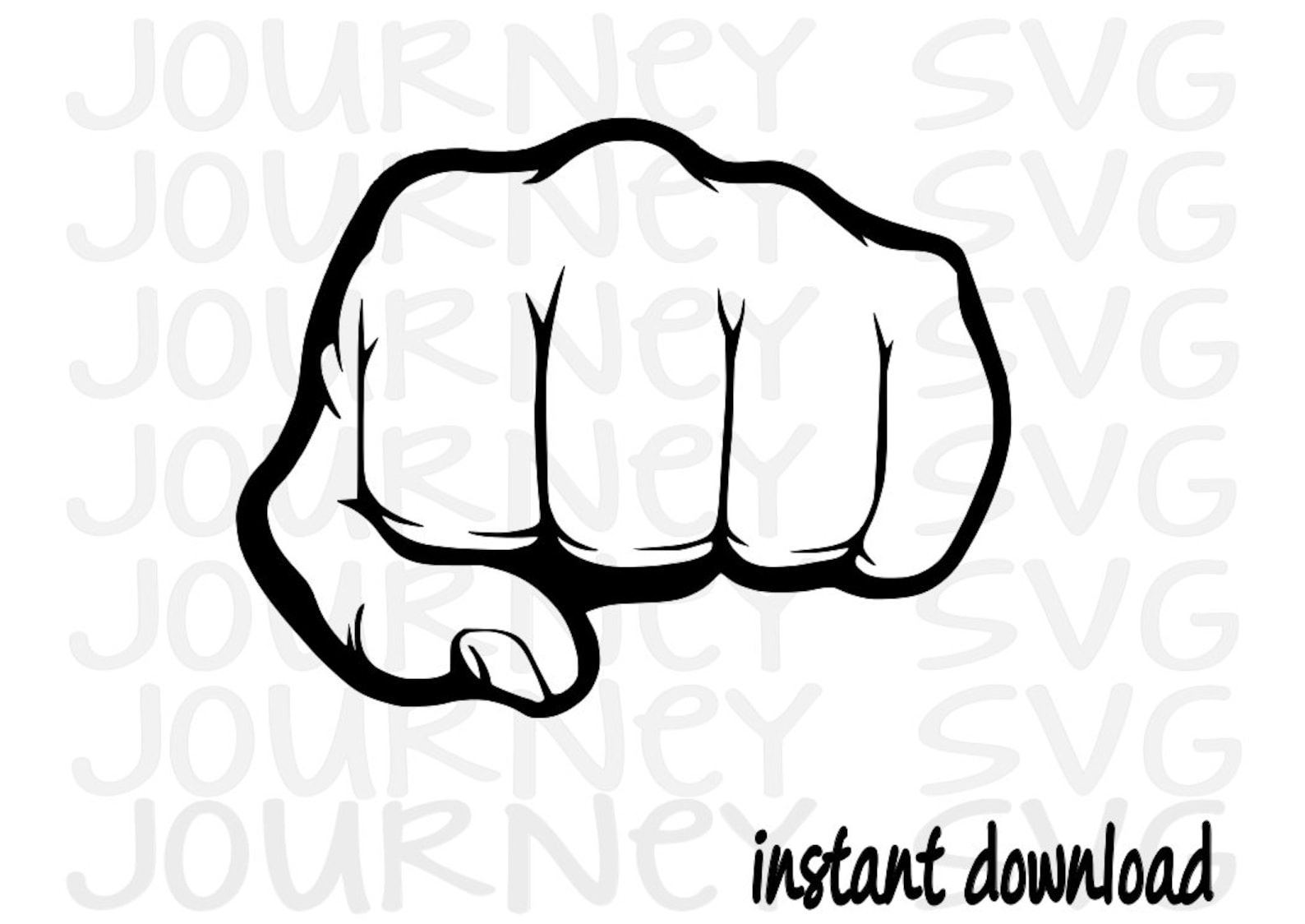 Fist SVG - Etsy