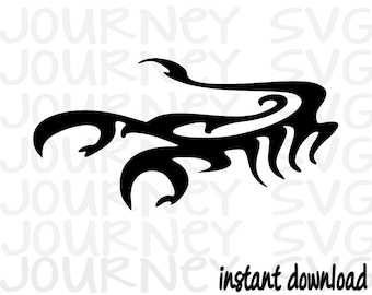 Scorpion Svg, Venomous Svg, Desert Scorpion, Sting Svg, Desert Animal ...