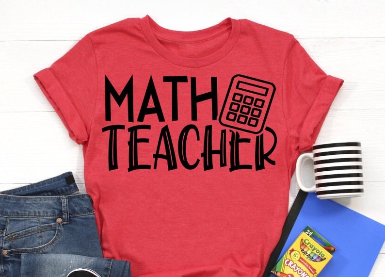 Math Teacher SVG Teacher SVG Back to School SVG Teacher - Etsy