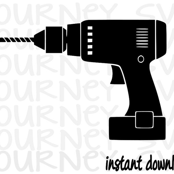 Drill Svg - Etsy