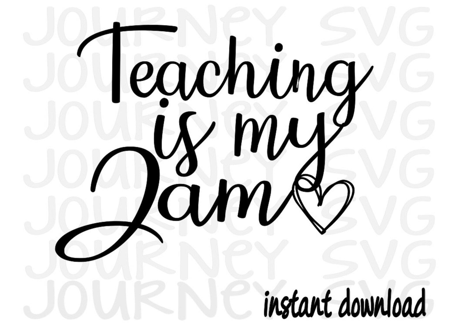 Teaching is My Jam SVG Teacher Svg Teacher Gifts Svg Files - Etsy