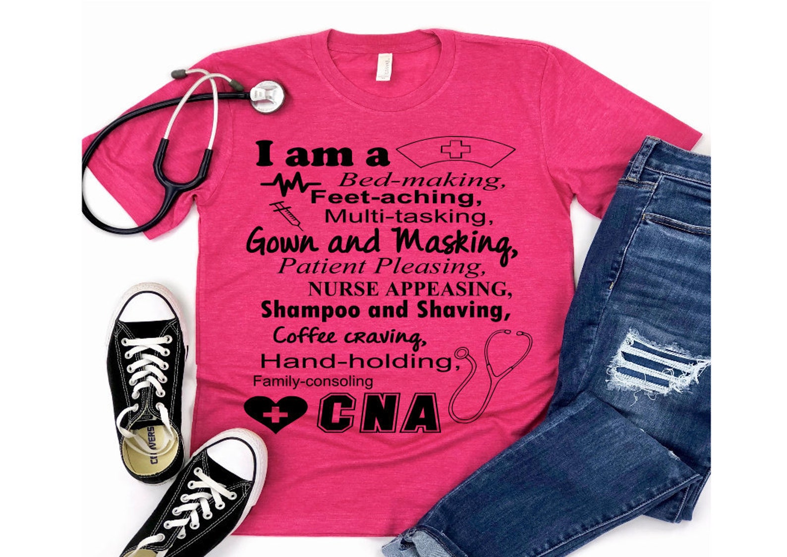CNA SVG File, Nurse Svg, Nurse Gift Svg, Gift for Her Svg, Er, Rn - Etsy