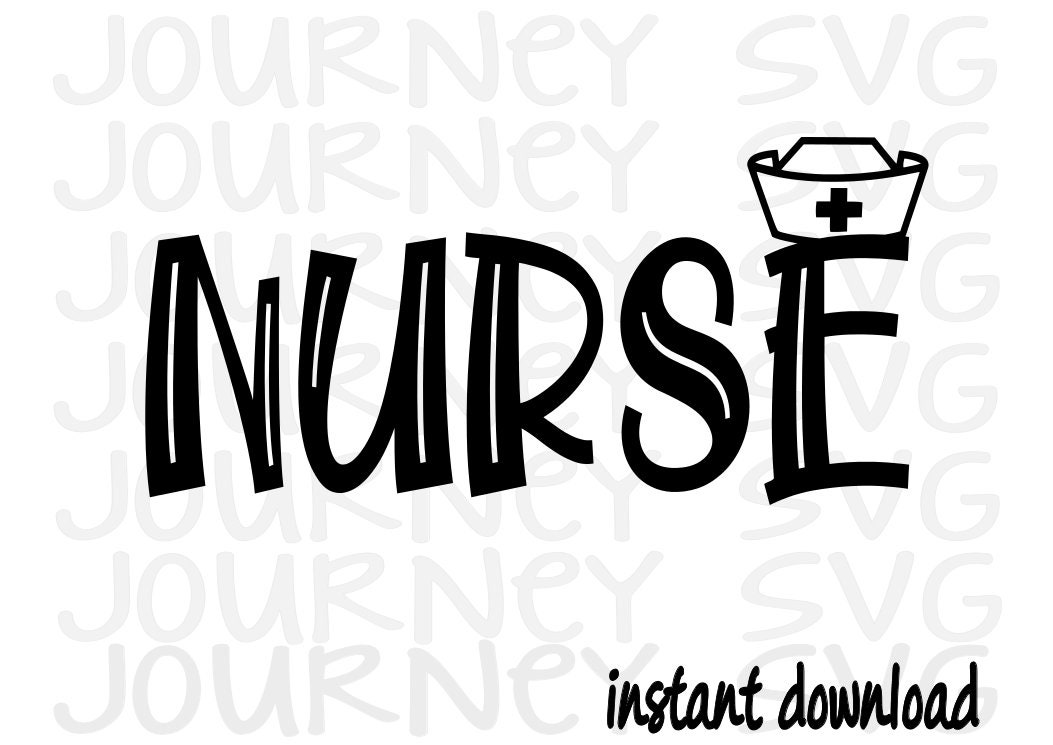 Nurse SVG File, Nurse Svg, Nurse Gift Svg, Gift for Her Svg, Er, Rn ...