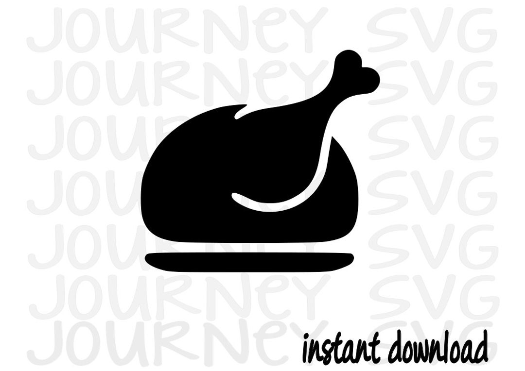 Turkey Svg File, Cooked Turkey Svg, Thanksgiving Svg, Fall Svg - Etsy