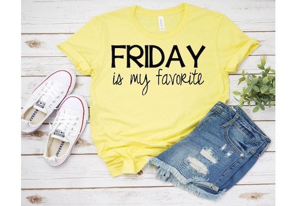 Friday is My Favorite Svg Friday Svg TGIF Svg Teacher Svg | Etsy