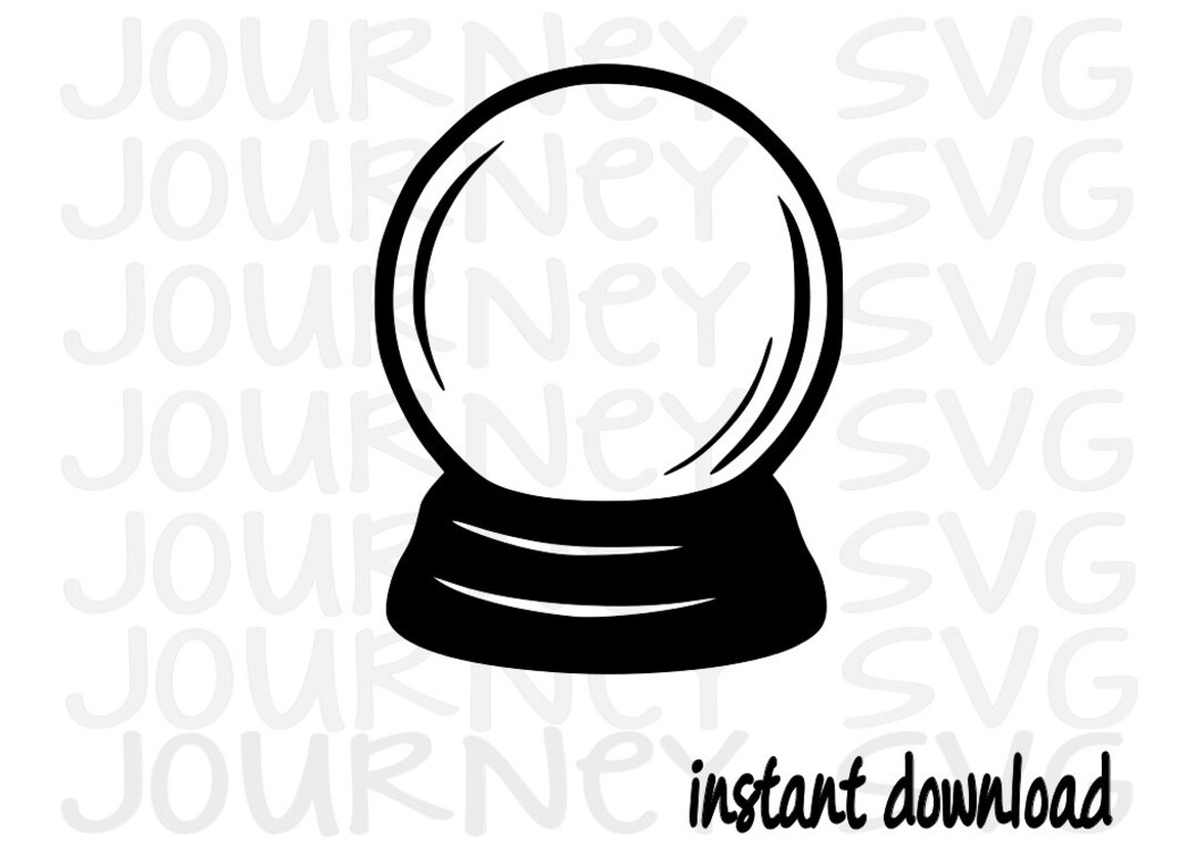 Crystal Ball SVG File - Etsy