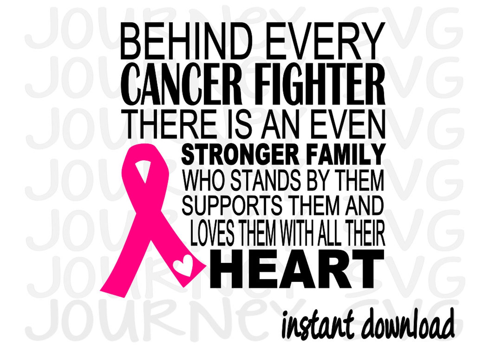 Cancer Support Svg, Family Cancer Support, Breast Cancer Svg, Cancer ...