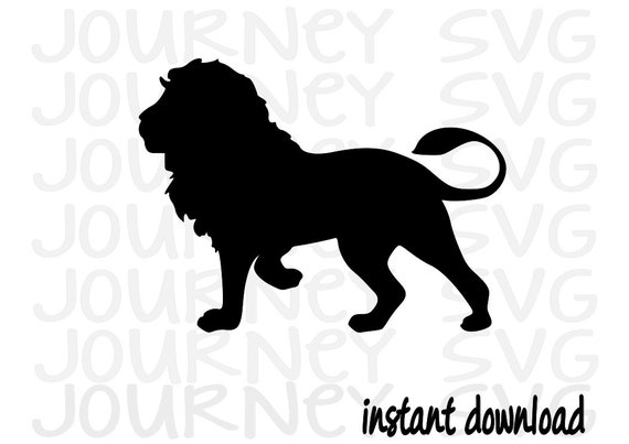 Lion SVG Animal Svg | Etsy