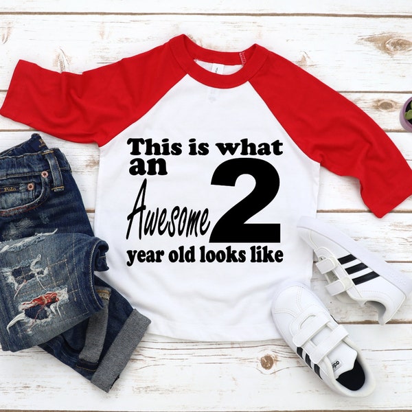 This is What an Awesome 2 Year Old Looks Like Svg - Etsy