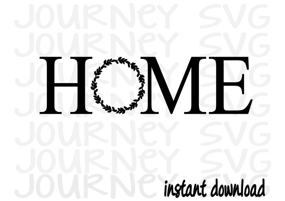 Home SVG Home Decor SVG Wreath SVG - Etsy