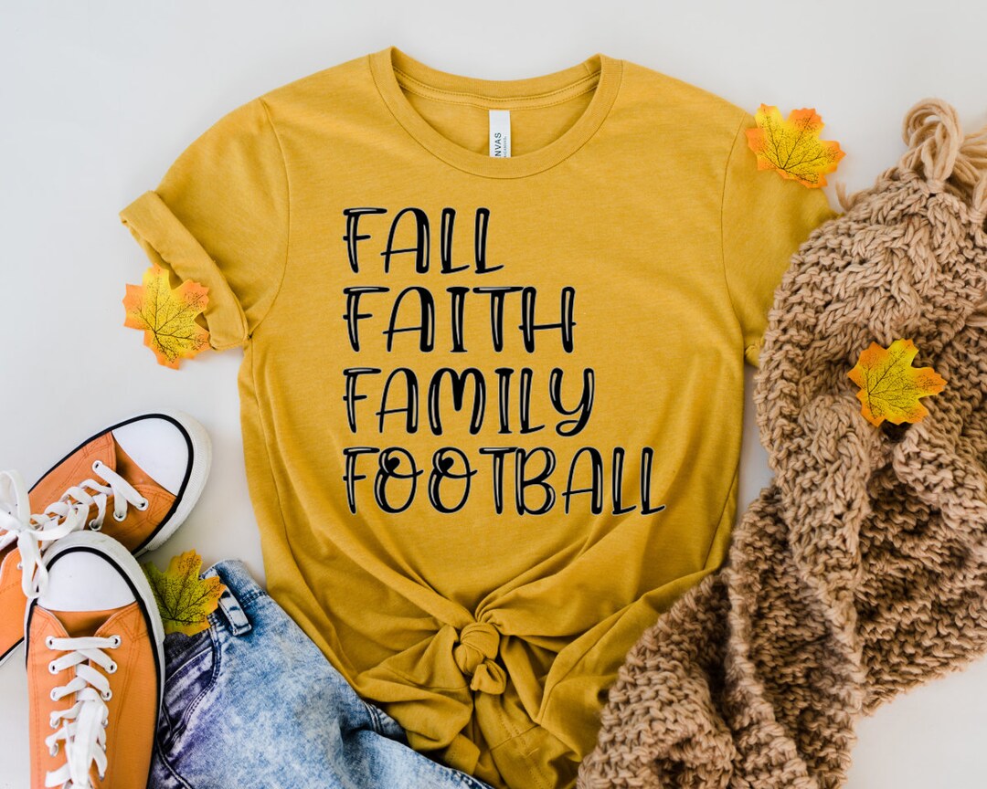 Fall Faith Family Football SVG, Fall Pumpkin SVG, Fall Wreath, Fall ...