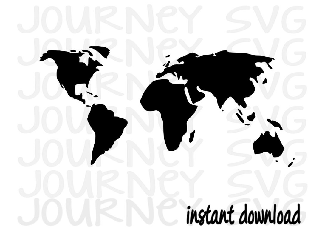 World Map SVG, Airplane SVG File, Airplane Heart Svg, Travel Svg ...