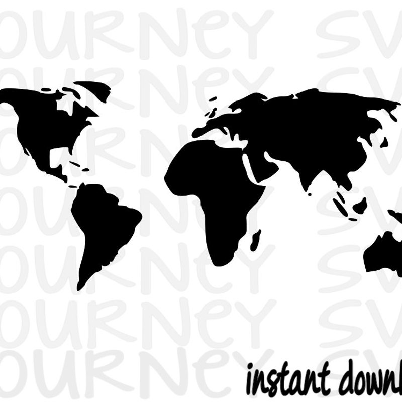 Airplane for Map Svg - Etsy