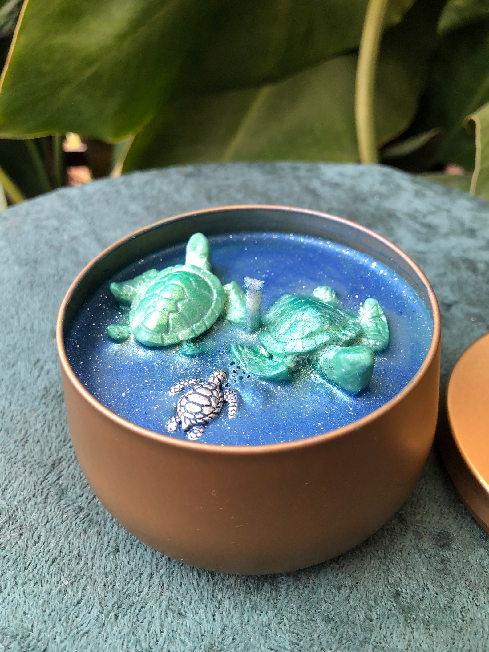 Sea Turtle Soy Candle New Sea Turtle Family Sea Turtle - Etsy