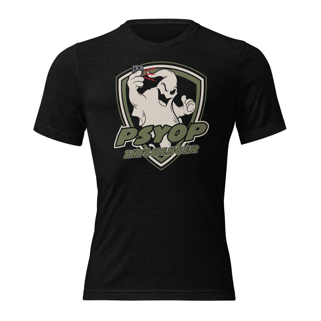 Army PSYOP Influencer Ghost, Military Shirt, Veteran Shirt, Soldier ...