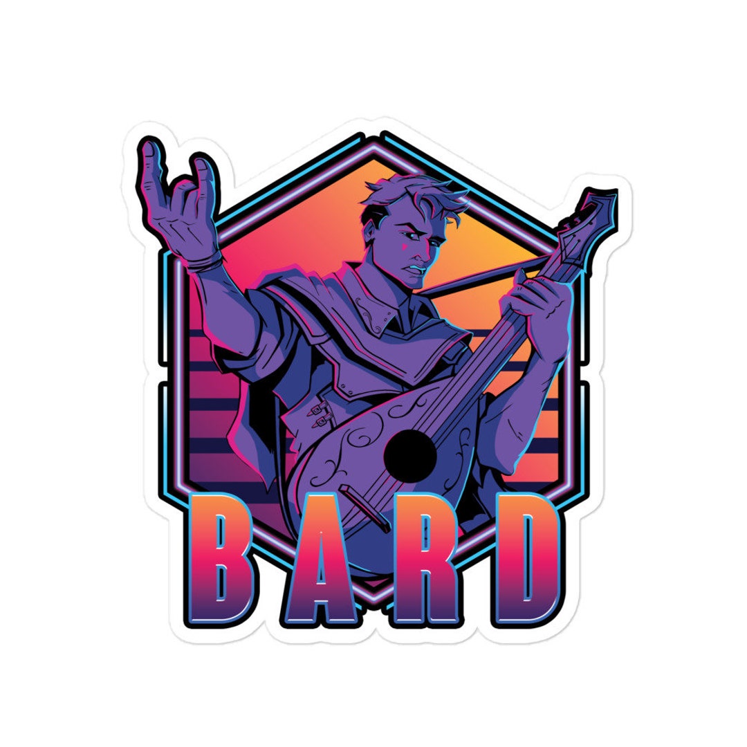 Stickers/dnd Bard/rpg/bard Class - Etsy