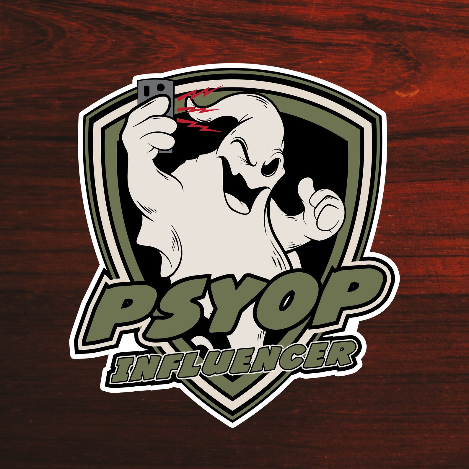 Army Psyop Influencer Vinyl Sticker - Military MOS Design - Etsy