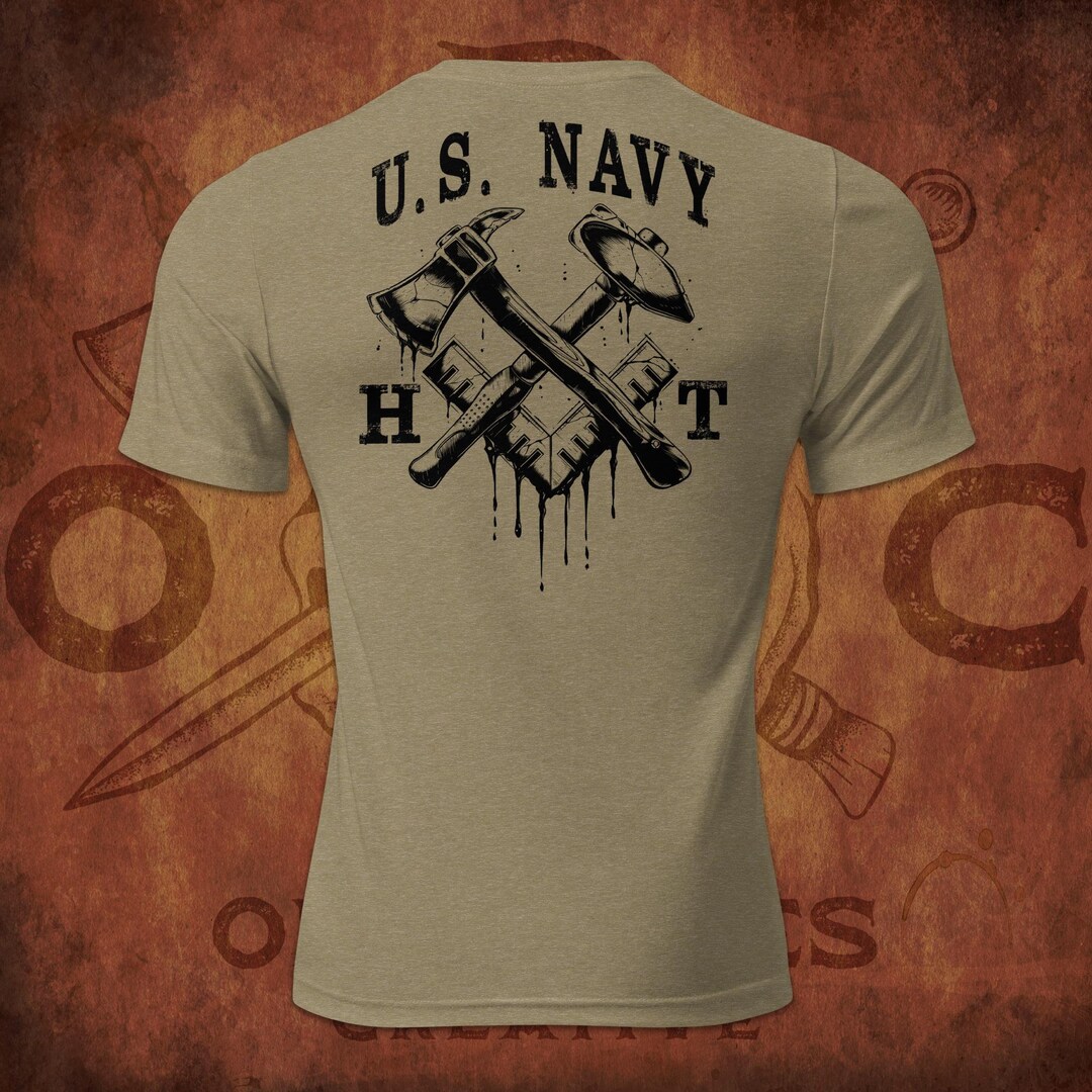 US Navy Hull Tech T-shirt, Navy HT T-shirt, Military Tee Shirt, Navy T ...