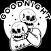 Jiu Jitsu 3x3 Sticker Goodnight, Jiu Jitsu Skeleton Fighter Gift Shirt ...