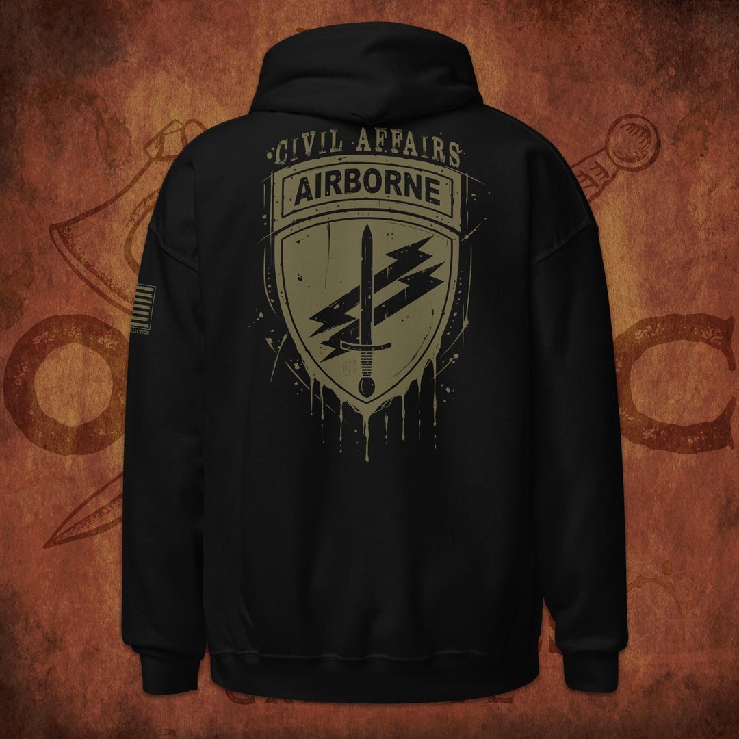 Army Civil Affairs Military Hoodie, CAPOC Hoodie, Veteran Hoodie ...