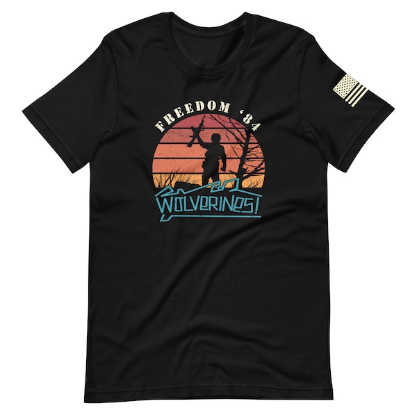 Wolverines Red Dawn T Shirt - Etsy Canada