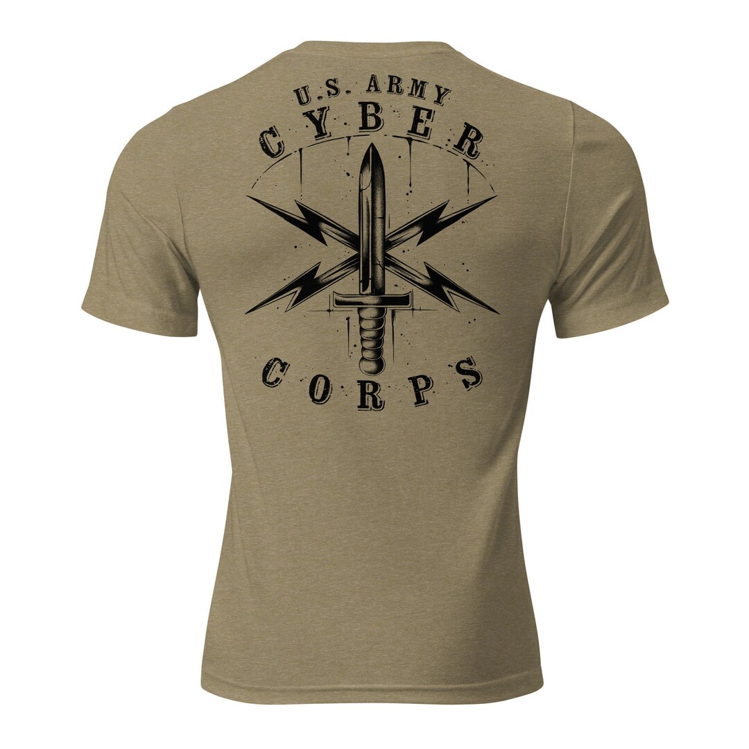 Army Cyber Corps Insignia Military Shirt, Veteran Shirt, Soldier Shirt ...