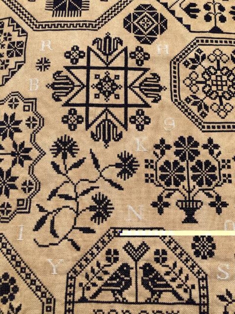 Quaker Style Sampler - Etsy